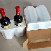 China EPS Wine Transportation Packaging Beverage Glass Bottle Packaging for Picnic for sale
