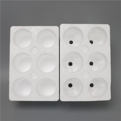 China Custom Shaped White EPS Foam Packaging Shock-Proof Poly Dragon Foam Molding Plastic Lined Foam Box for sale