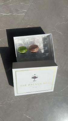 China 12 Macaron Gift Box Packaging Boutique Carton Dessert Packaging Customized for sale