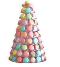 China Customize Plastic Macaron Packaging With PET Inner Tray for sale