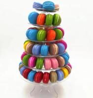 China 18g Snap-On Closure Plastic Macaron Packaging for Disposable Food Tray Closure Type for sale