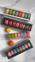 China Plastic Macaron Packaging Protecting and Presenting Delicate French Pastries with Style and Convenience for sale