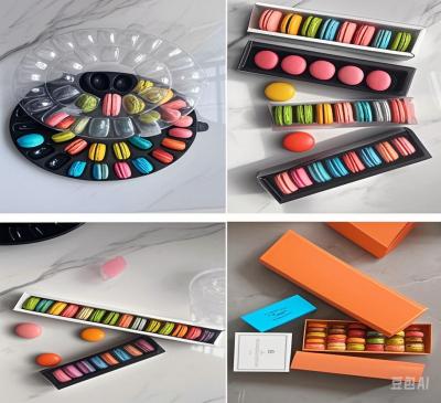 China Eco-Friendly Plastic Macaron Packaging for Sustainable and Responsible Businesses for sale