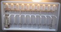 China Custom PET Vial Tray For 1ml~10ml Medicine Vial Tray Packaging for sale