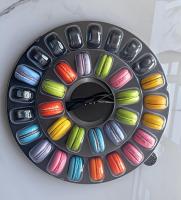 China 33 12 24 Upper And Lower Lid Macarons Packaging Plastic Tray Macarons Display Stand for sale