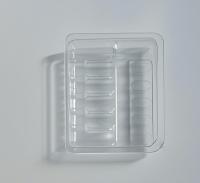 China 1 ml ampoule blister tray Clear 5 bottles ampoule hole ampoule and small vial plastic tray for sale