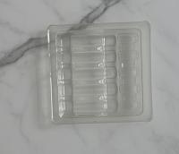 China 1ml Ampoule Blister Tray for Medicine Packaging Box with Customized Dimensions and Sample Approval for Customized Shipping for sale