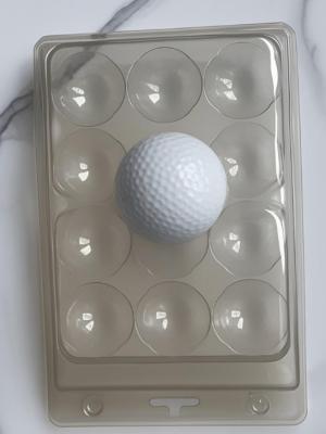 China 12 Golf Balls Transparent Packaging Plastic Box Packaging Golf Ball Packing for sale
