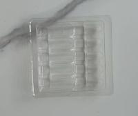 China 1 ml ampoule blister tray Clear 5 bottles ampoule hole ampoule and small vial plastic tray for sale