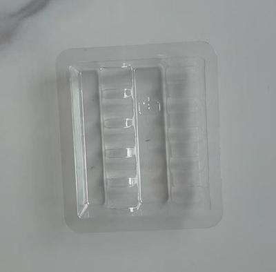 China Small bottle plastic packaging tray ampoule ampoule plastic packaging tray 2 ml, 3 ml, 5 ml, 10 ml for sale
