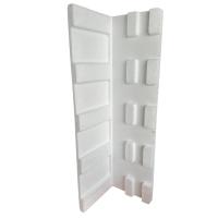China White foam horn guard. It is a common packaging material, made of polystyrene and other foam plastics. for sale