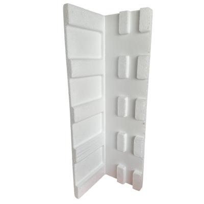 China White foam horn guard. It is a common packaging material, made of polystyrene and other foam plastics. for sale