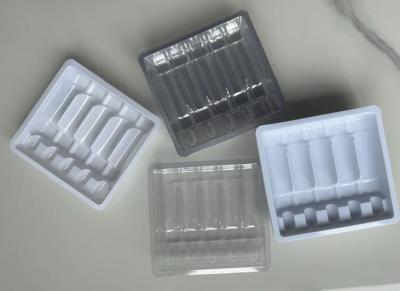 China Customized ampoule tray pharmaceutical packaging Disposable blister 5ml ampoule packaging 5ml pharmaceutical packaging 5ml for sale