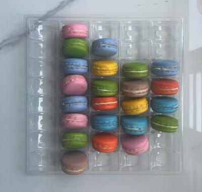 China Wholesale Macaron Box Packaging 12pcs  Embossing Printing Handling for sale