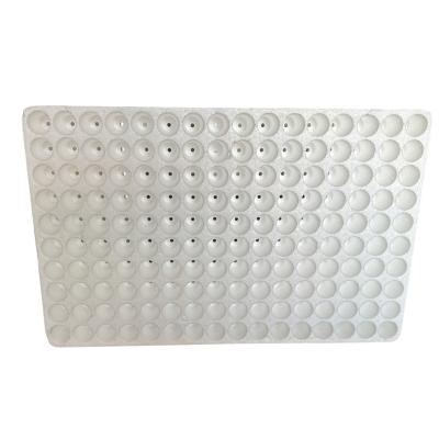 China 160 Hole Round Hole Foam Seedling Tray EPS Seedling Cultivation Tray Customization for sale