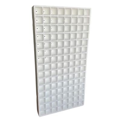 China Square Hole Foam Seedling Tray Customized EPS 120 Hole Seedling Tray for sale