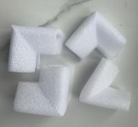 China epe pearl cotton corner guard lining foam board special shaped pearl cotton inner shock absorber packing box flocking for sale