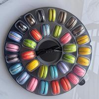 China French Baking Pastry Macaron Packaging Box Clear Blister Food Box Embossing Printing for sale