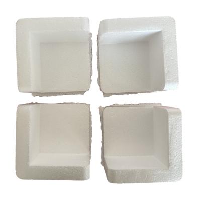 China EPS foam corner protection customized for furniture and household appliances corner protection to prevent transportation collision, door and window mirror edge protection for sale