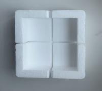 China White Eps Foam Edge Protection Angle Damping L-Type Right Angle Packaging Foam Edge Protection Angle Molding Packaging Material for sale