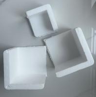 China Furniture packaging set corner wholesale with hard high density eps foam corner set three sides of Polystyrene foam horn for sale