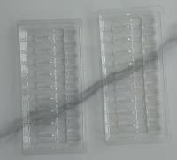China Wholesale Supply Of Porcelain White Water Needle Blister Plastic Tray Medical Gift Box Medical Plastic Box High Quality for sale