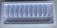 China Pharmaceutical PET Ampoule Tray Customization 1ml 2ml 5ml 10m Water Injection PET Ampoule Tray Wholesale Customization for sale