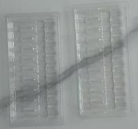 China Water-light Needle Glass Bottle Blister Packaging Xieling Bottle Plastic Inside Lyophilized Powder Injection Tray Oral Liquid Ampoule for sale