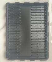 China Eco-friendly Rectangle ESD IC Extraction Tray ,  4-Inch Chip Crystal PS Tray for sale