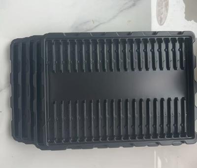 China Factory Custom Made PS Anti-Static Blister Trays , Transparent Plastic Boxes Electronic Packaging PCB Module Turnover Trays for sale