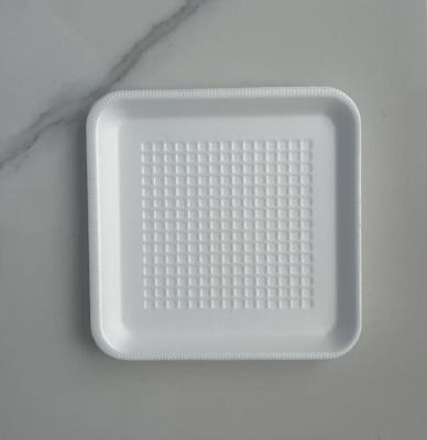 China Disposable Fresh Fruit Packaging Trays Golden Packing Boxes Food-Grade EPS Strawberry And Cherry Packaging for sale