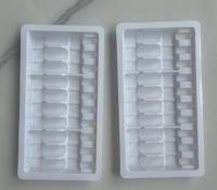 China Custom 1ml-10ml Plastic Ampoule Trays for Medicine Packaging for sale