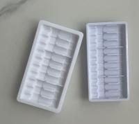 China Custom 2ml Ampoule Tray - Cardboard Medicine Packaging 14.3x7.3cm for sale