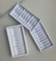 China Custom 3ml Ampoule Packaging Tray - Cardboard, 14.3x7.3cm for sale