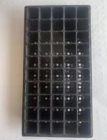 China 2mm thick 50-cell Plastic Seedling Tray for Forest Trees - Aging Resistant and Durable for sale