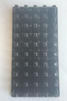 China 50-cell Black Plastic Seedling Tray 2mm Thick for Forest Tree and Plant Nursery for sale