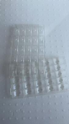 China 25 Macaron Packaging Tray with Food Grade PET Plastic Reusable and Customizable Macaron Blister Tray for sale