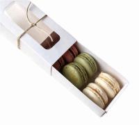 China Macaron drawer box, fine box, folding box, chocolate box, brochure, advertising leaflet - all available for customization. for sale