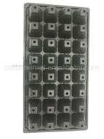 China 2mm thick 32-cell Plastic Seedling Tray for Forest Trees - Aging Resistant and Durable for sale