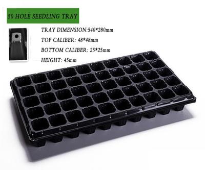 China 2mm thick 32  50  98  108  118  200-cell Plastic Seedling Tray for Forest Trees - Aging Resistant and Durable for sale