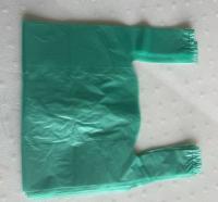 China HDPE Shopping Bags with High Impact Resistance, Recyclable and Customized Logo for Supermarket Use for sale
