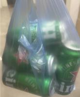 China Customized Packaging HDPE Tote Bag with High Impact Resistance and Recyclable Material for Supermarkets for sale