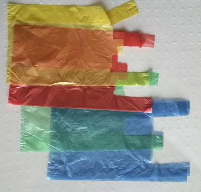 China Customized Recyclable HDPE Shopping Bag with High Impact Resistance for Supermarkets for sale