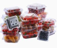 China Customized Recyclable PET Tomato Packaging Box with Heat Sealing for Perfect Protection for sale