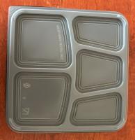 China Fast food boxes, disposable fast food boxes, PP fast food boxes, 5-piece fast food boxes for sale