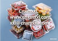China Customized Design Recyclable PET Heat Sealing Fruit Packaging Box and Tomato Plastic Blister Packaging for sale
