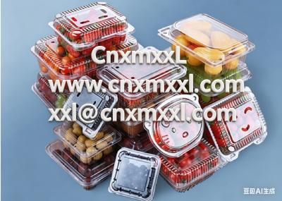China Customized Design Recyclable PET Heat Sealing Fruit Packaging Box and Tomato Plastic Blister Packaging for sale