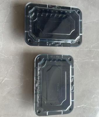 China Customized Design Recyclable PET Box with Heat Sealing for Fruit Packaging and Plastic Blister Packaging for sale