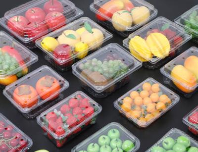 China Customizable Design Fruit Packaging Box with Recyclable PET and Heat Sealing for Perfect Protection for sale