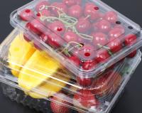 China Customized Design Recyclable PET Heat Sealing Fruit Packaging Box and Plastic Blister Tray for sale